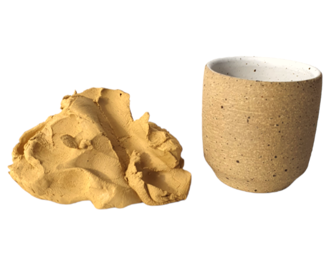 Clayworks YGS Yellow Speckled Clay 10kg - The Potter's Market