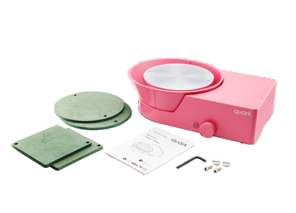 Quark Pottery Wheel - Pink - The Potter's Market